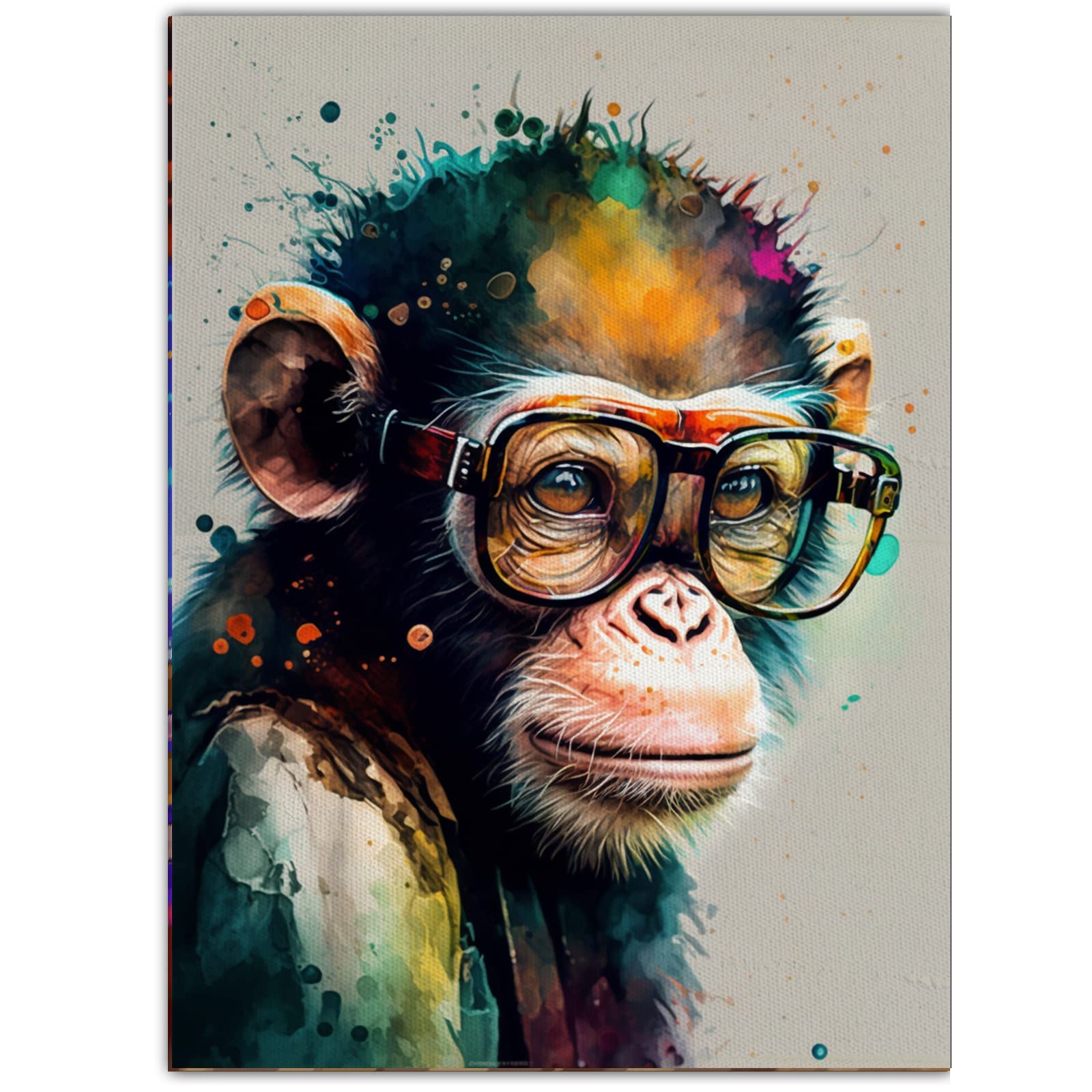 Funny Monkey Drawing