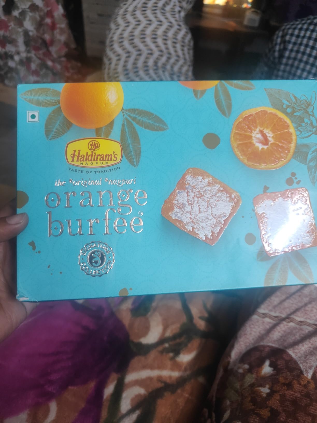 Haldiram's Orange Burfee (500 g) : Amazon.in: Grocery & Gourmet Foods