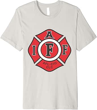 Amazon.com: American Made Firefighter IAFF T-Shirt (choose Color ...