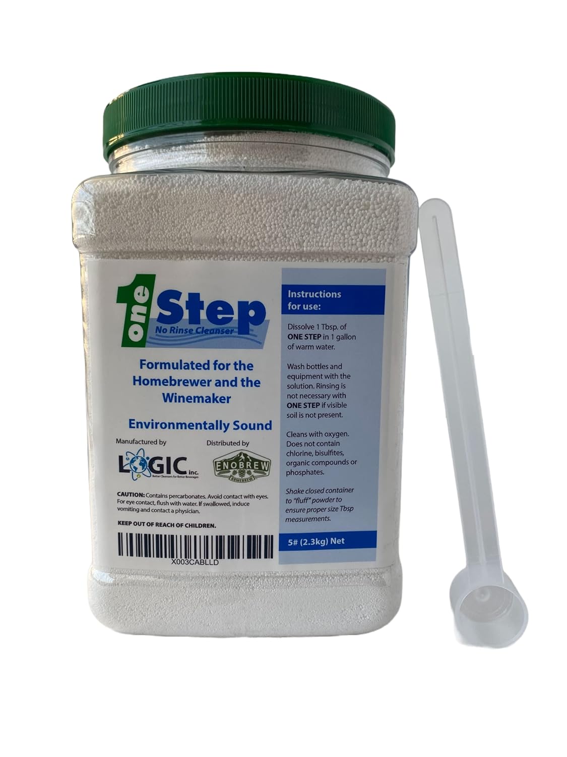 Amazon.com : Enobrew One Step No Rinse Cleanser (5 lbs) : Health ...