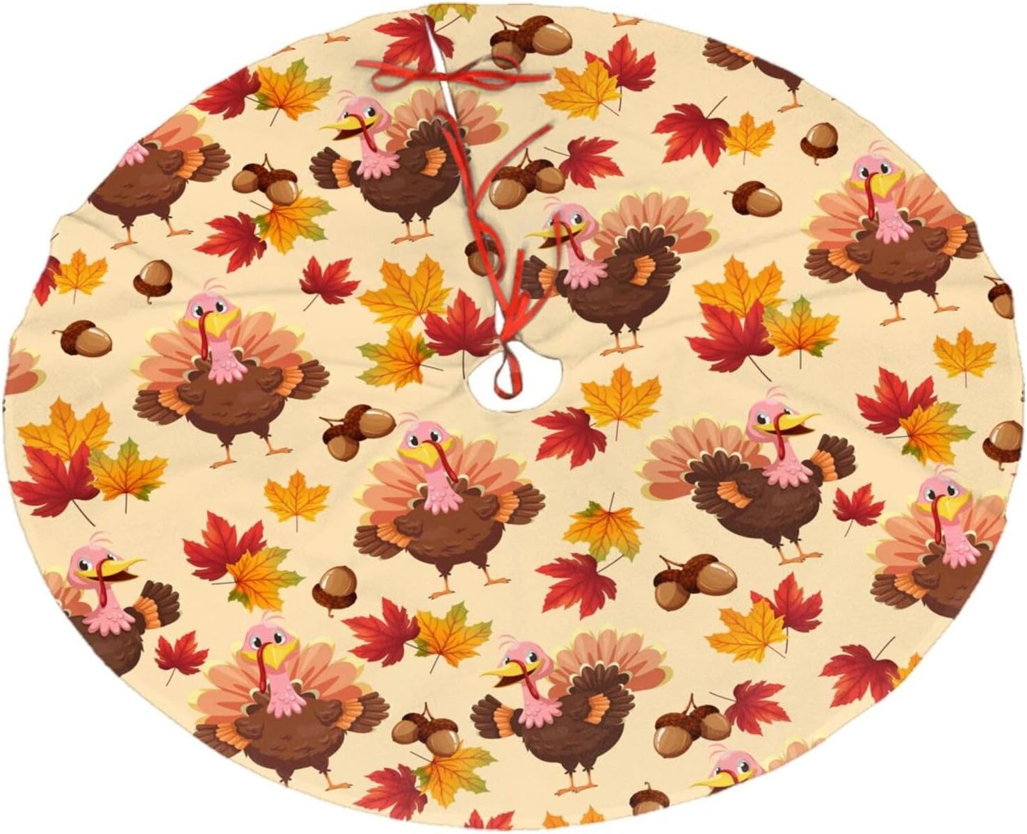 Amazon.com: Sozize 36 Inch Valentine's Day Tree Skirt Love Heart Clover Double Sided Print Mat ...