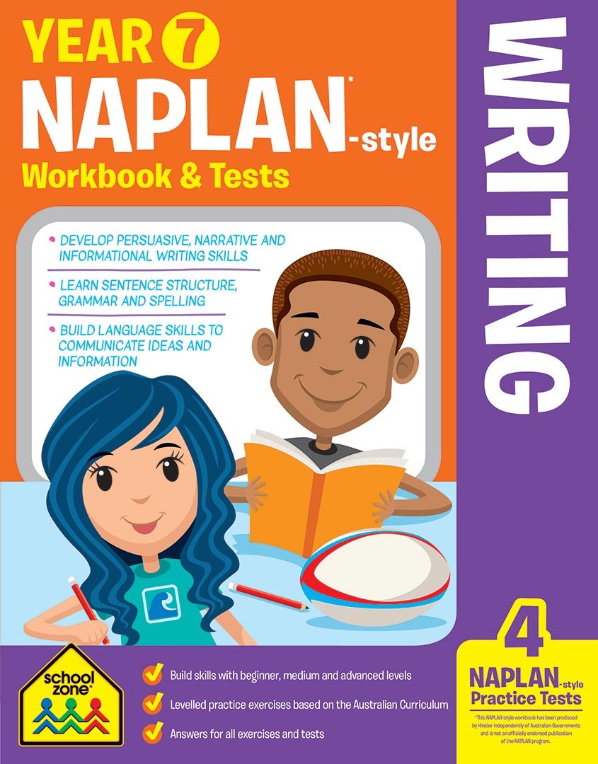 Year 7 NAPLAN*-style Writing Workbook & Tests : Hinkler: Amazon.com.au ...