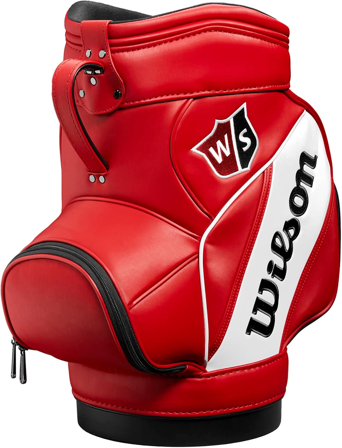 Amazon.com : Wilson Den Caddie Bag - Red : Sports & Outdoors
