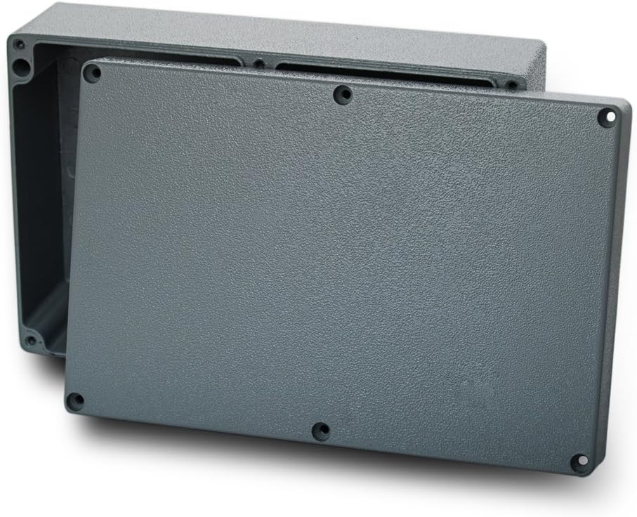 Projektbox aus Aluminium, zum Basteln, elektrische Anschlussbox ...