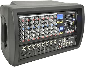 QTX PHX300 Moulded PA Head 300W Portable Mixer Unit For Most 10" -12 ...