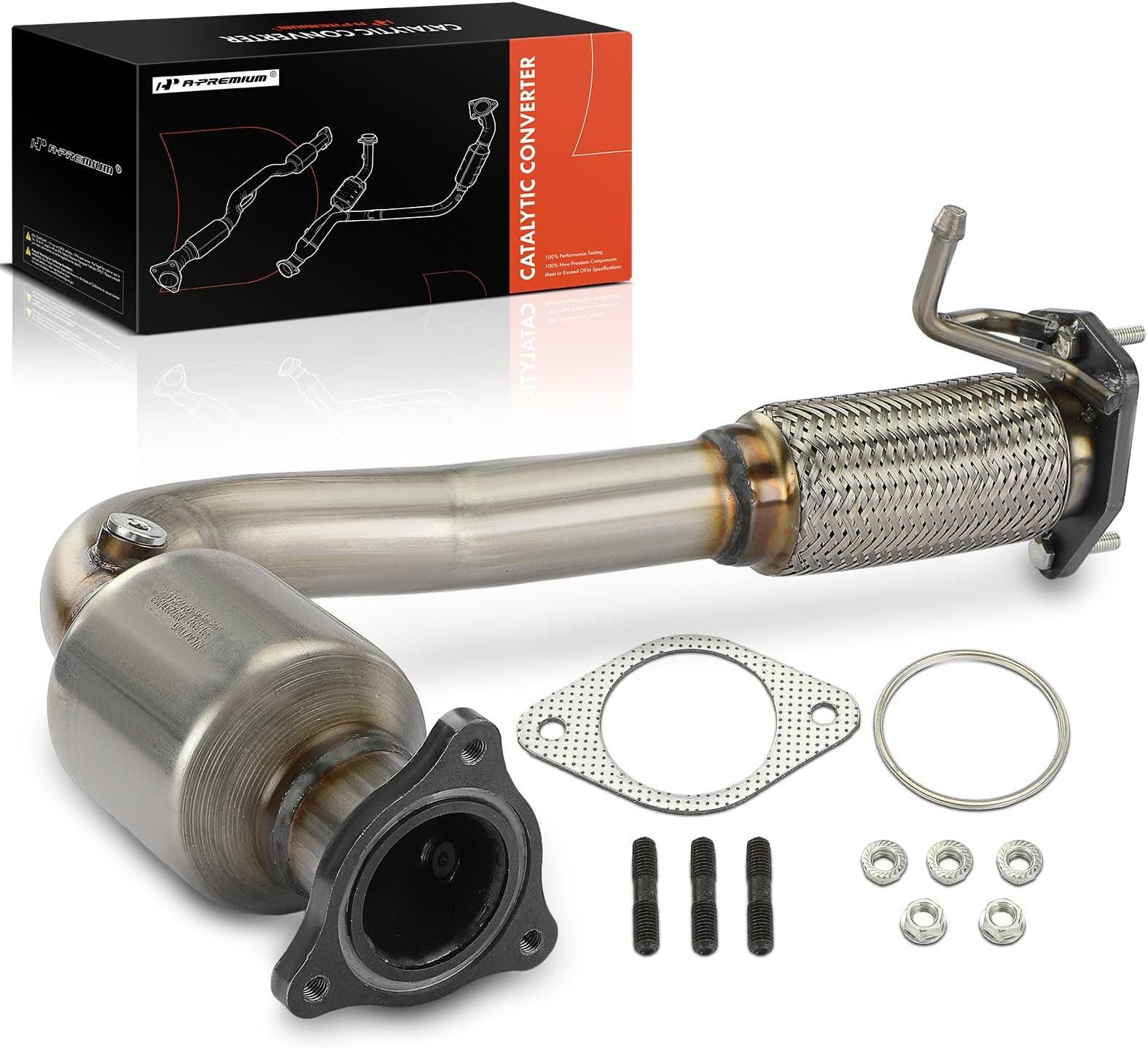 Amazon.com: JT Exhaust Front&Rear Compatible with Chevrolet Equinox ...