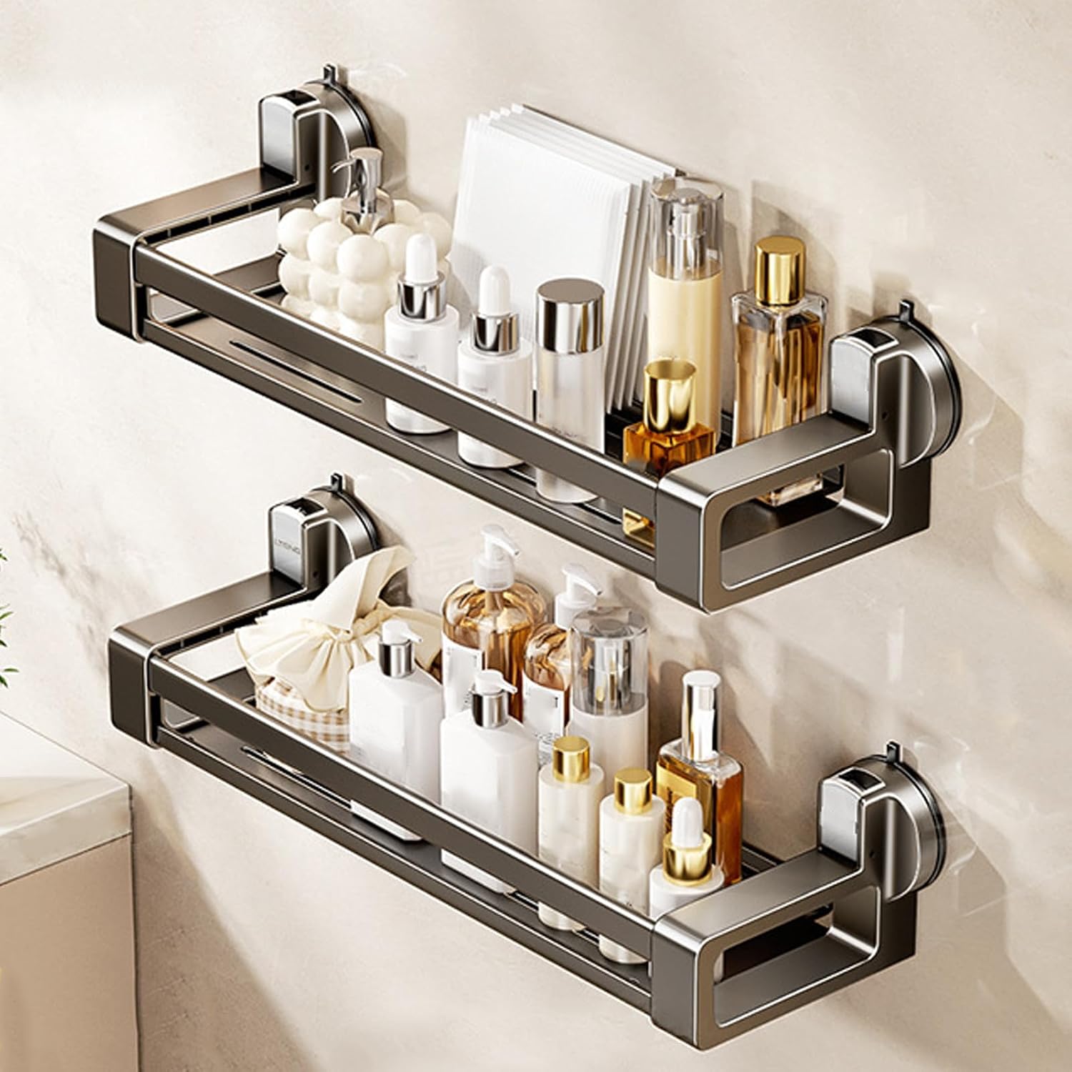 Amazon.com: Osuke Shower Caddy Suction Cup, 2 Pack Shower Organizer ...