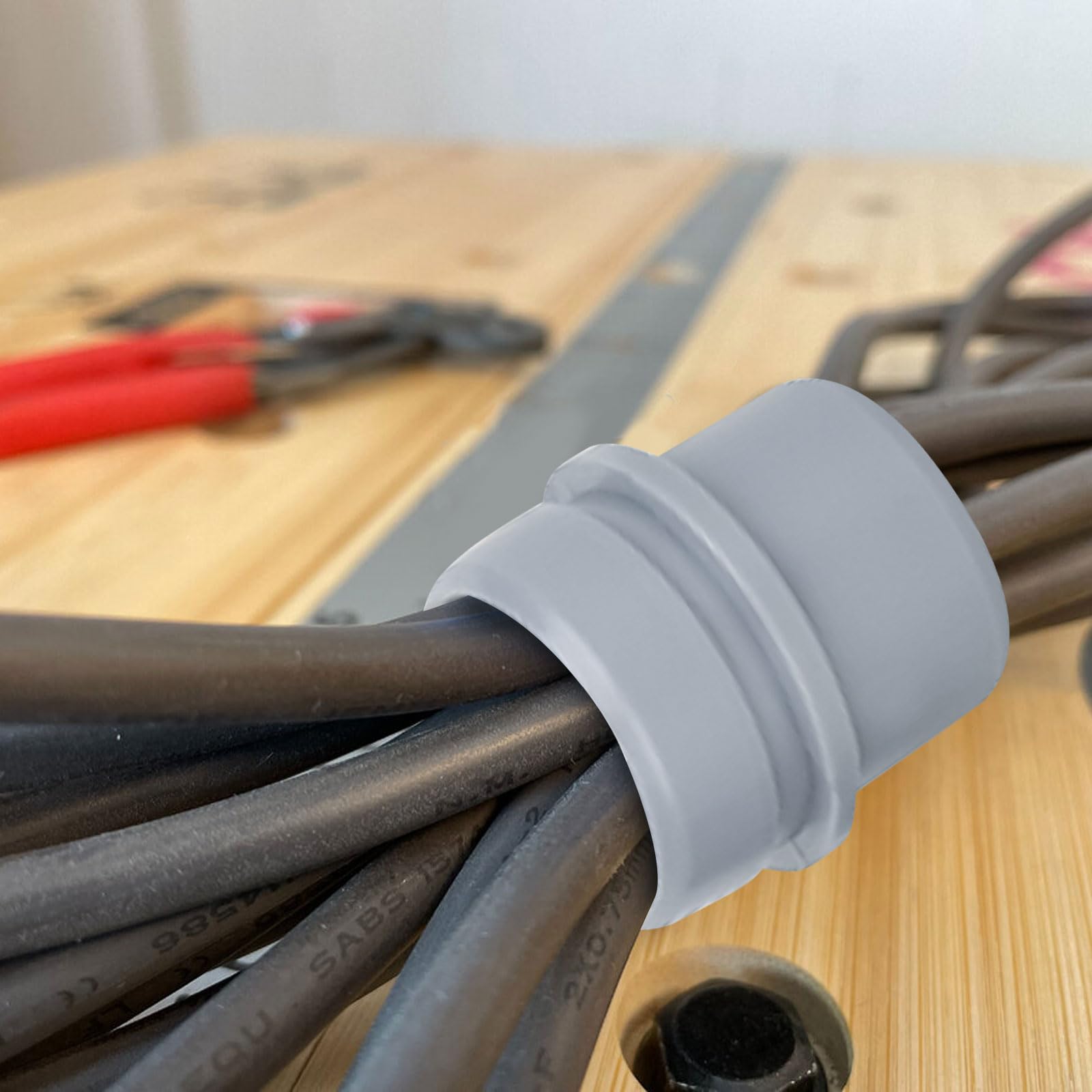 Snapklik.com : 120 PCS 1/2 Inch Non-Metallic Cable Connectors Heat ...