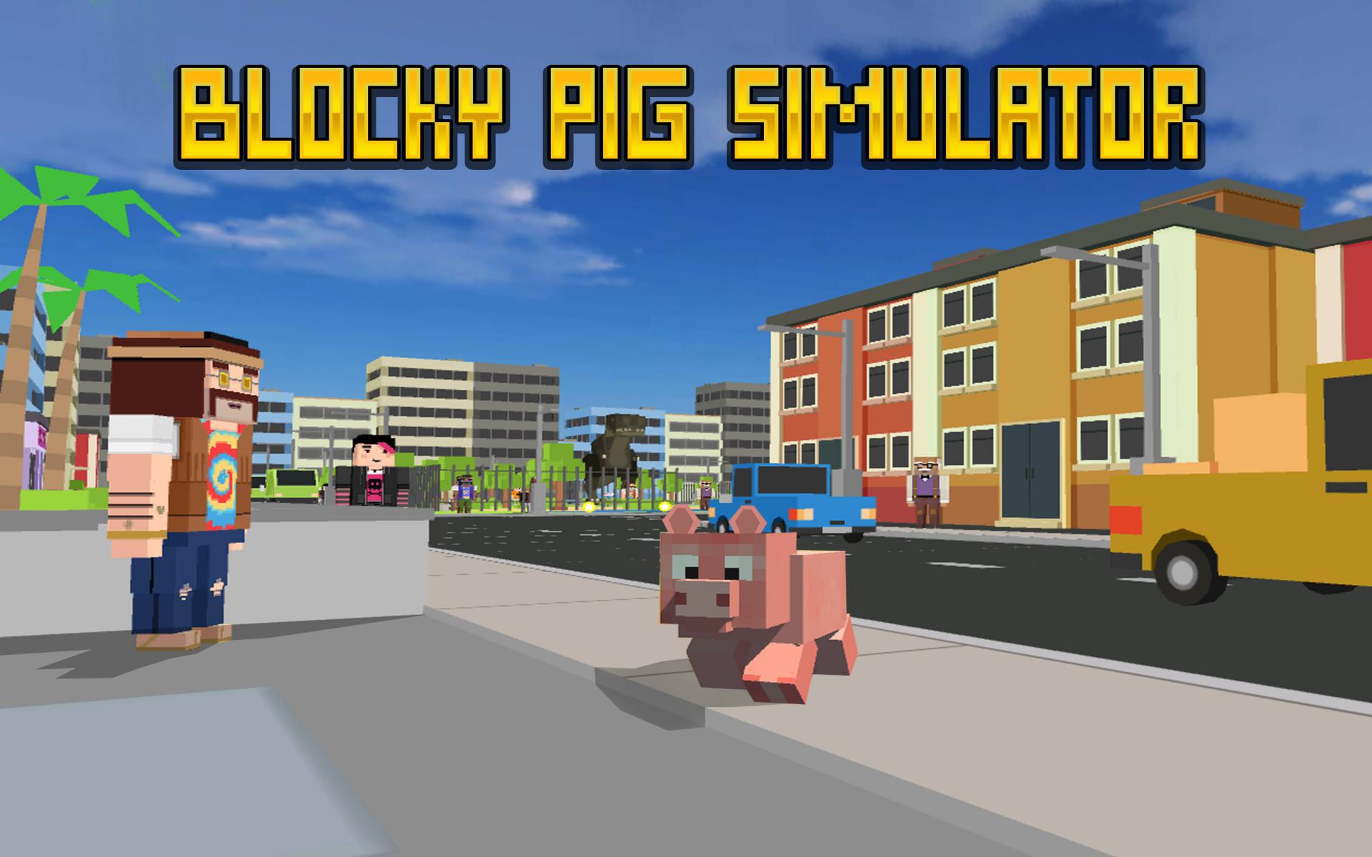 Blocky City Pig Simulator 3D - App on Amazon Appstore