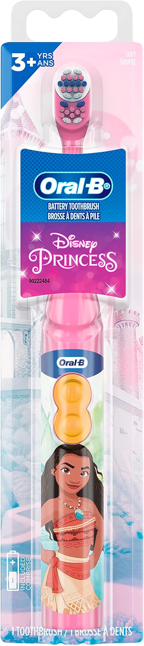 Amazon.com: Oral-B Pro-Health Stages Disney Princess Battery Power Kids ...