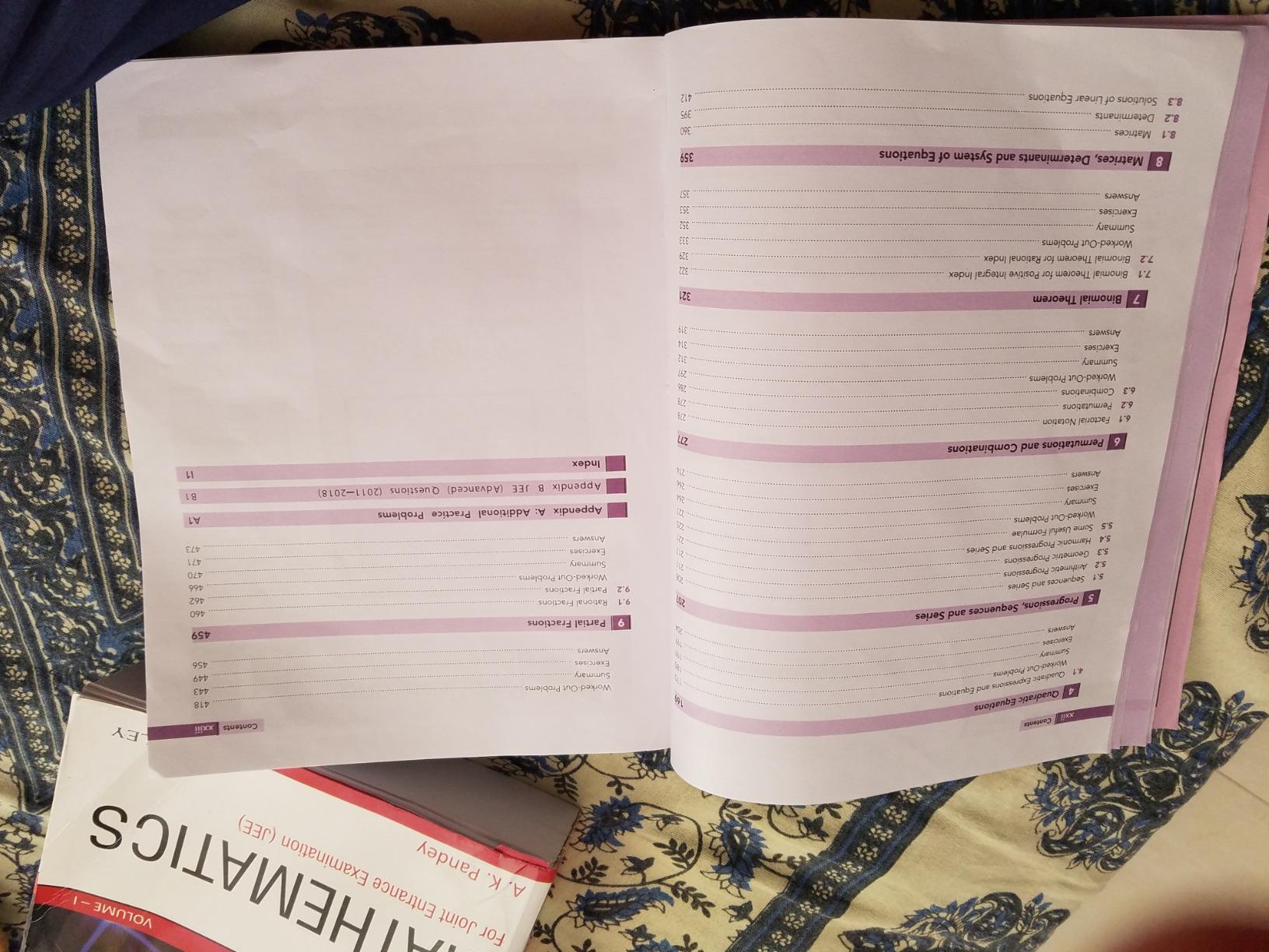 Buy Wiley's Mathematics for JEE (Main & Advanced): Algebra, Vol 1 Book ...