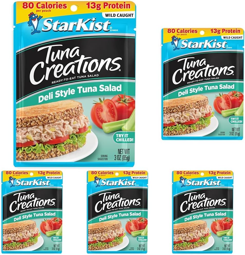 Amazon.com : StarKist Tuna Creations, Deli Style Tuna Salad, Single ...