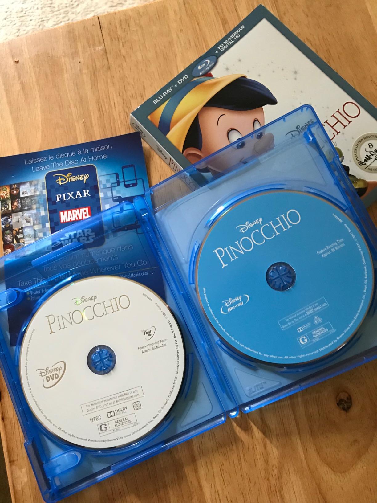 Pinocchio 70th Anniversary Platinum Edition [Blu-ray]: Amazon.ca ...