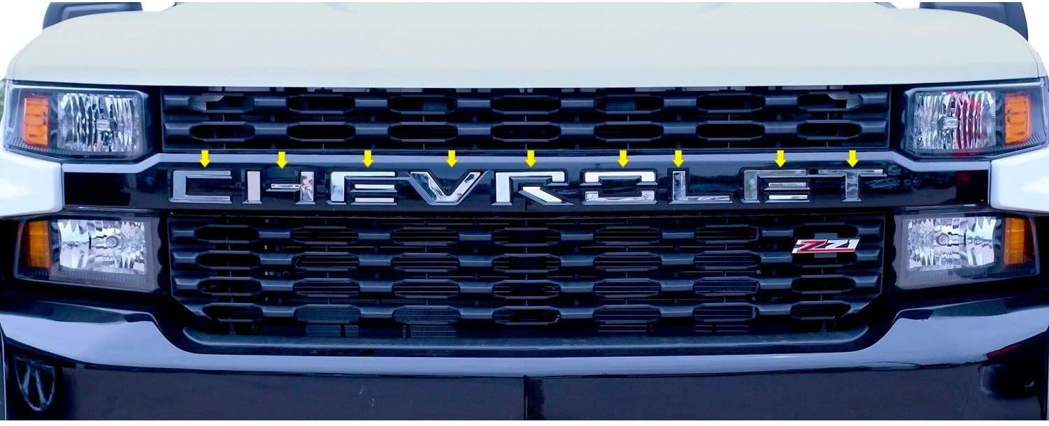 Putco Chevrolet Grille Lettering Kit – Stainless Steel – Fits Chevy ...