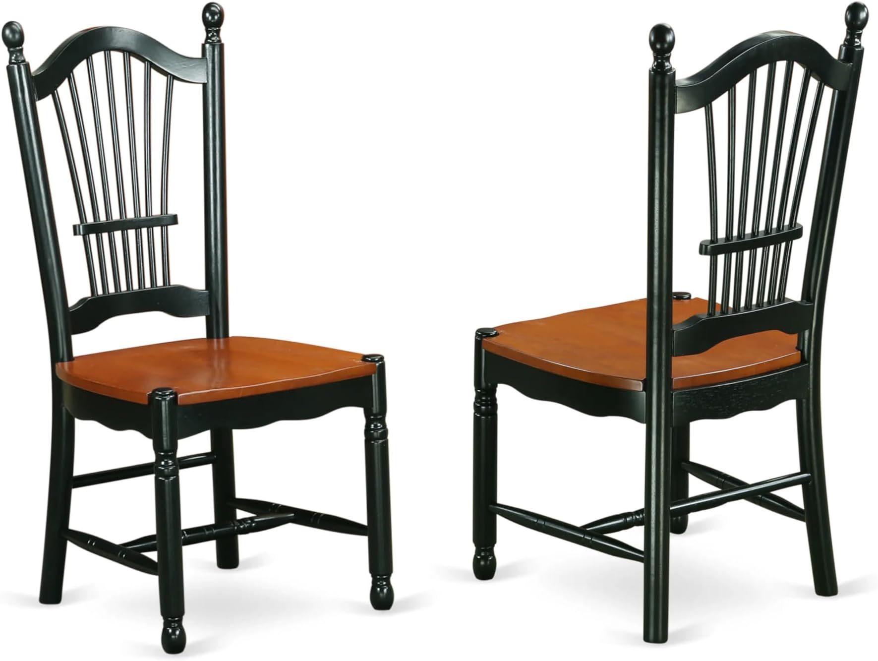 Amazon.com - Inspire Q French Ladder Back Wood Dining Chairs (Set of 2 ...