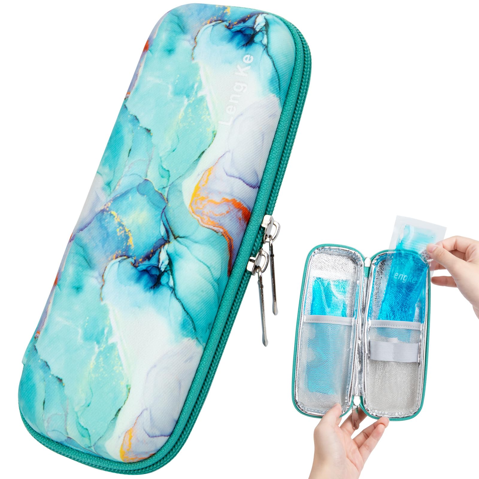 Amazon.com: Leng Ke Upgraded Insulin Cooler Travel Case - Portable ...
