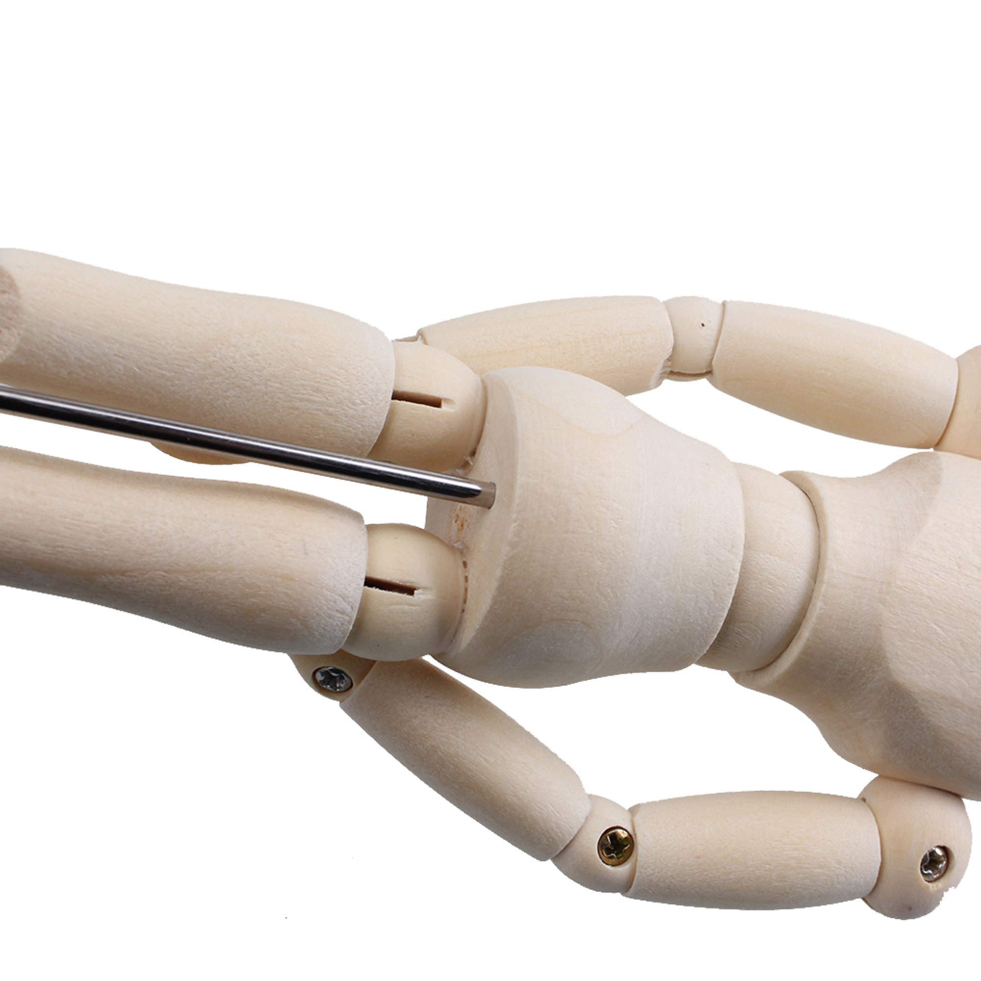 Wooden Artist Mannequin 8-Inch Posable Wooden Mannequin - Articulated ...