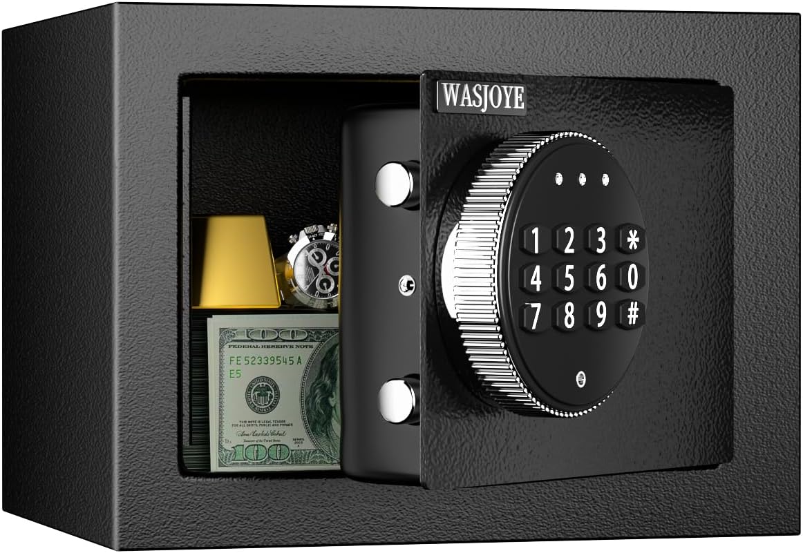 Coffre-fort électronique pour la maison et le bureau avec clés – Coffre ...
