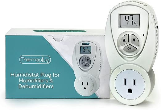 Amazon.com: Humidistat Outlet Plug, Humidifier/Dehumidifier 120V 13A ...
