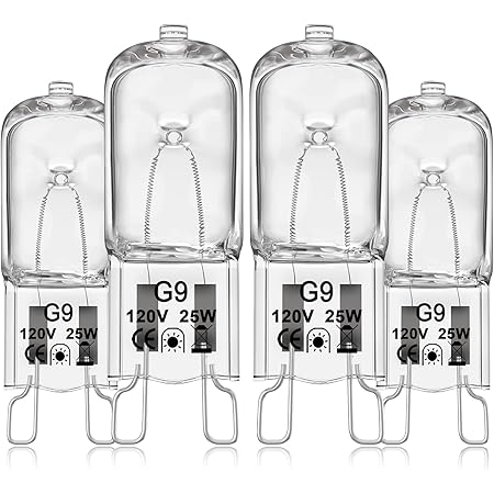 Amazon.com: (2)-Pack Replacement Halogen Bulb for Microwave Kitchenaid ...