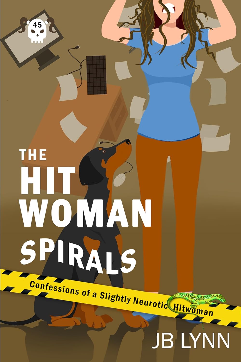 The Hitwoman Spirals: A Comical Crime Caper - Book 44 in the ...