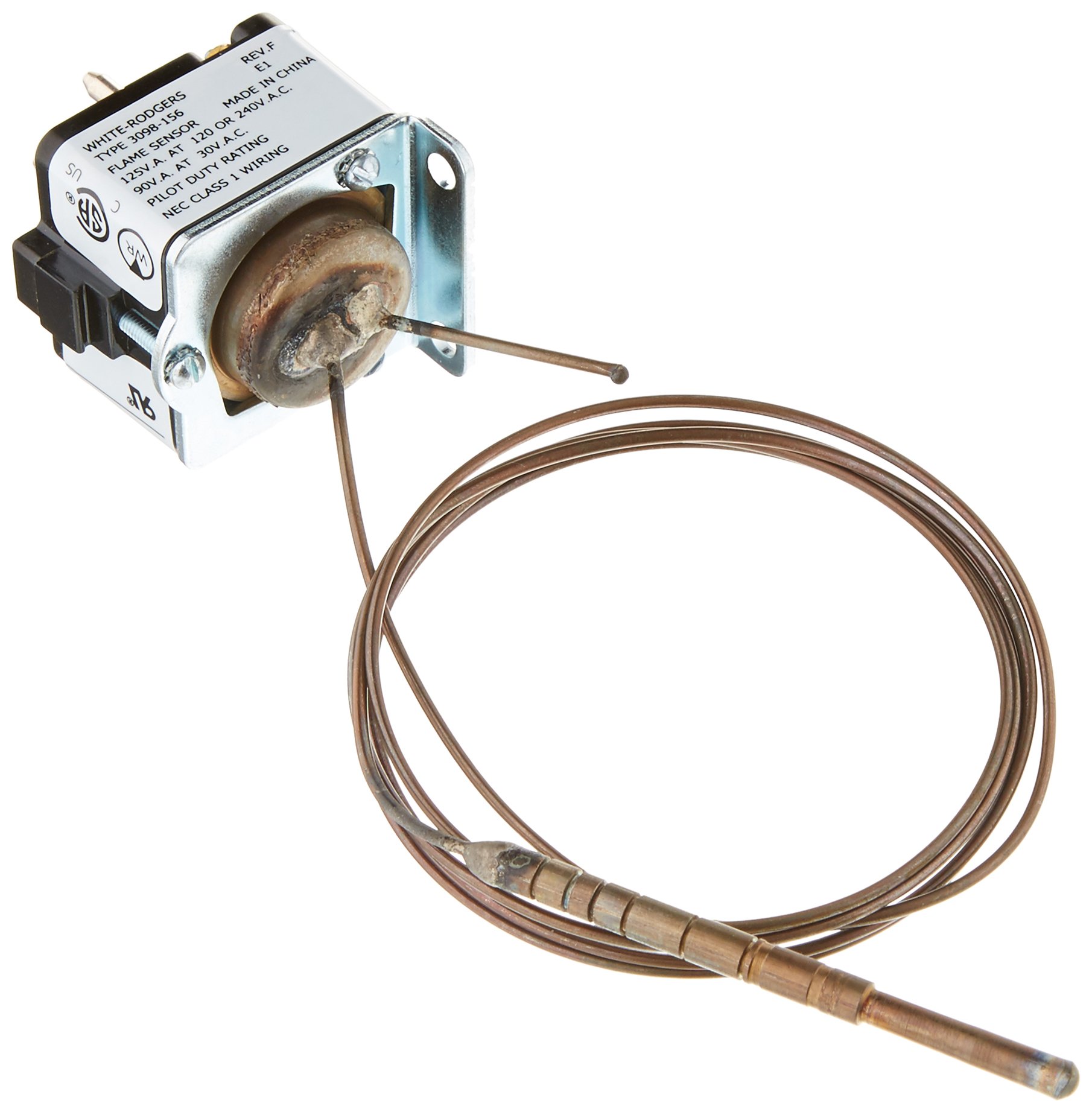 Amazon.com: Emerson 3098-156 3 Pin Mercury Flame Sensor, 48" : Automotive