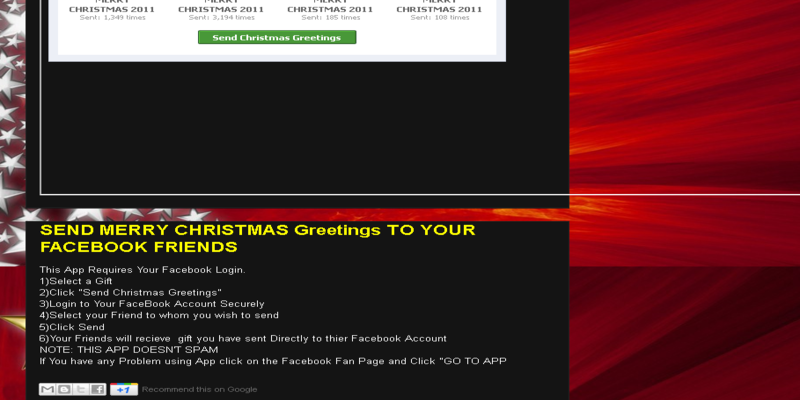 Merry Christmas 2011 - App on Amazon Appstore
