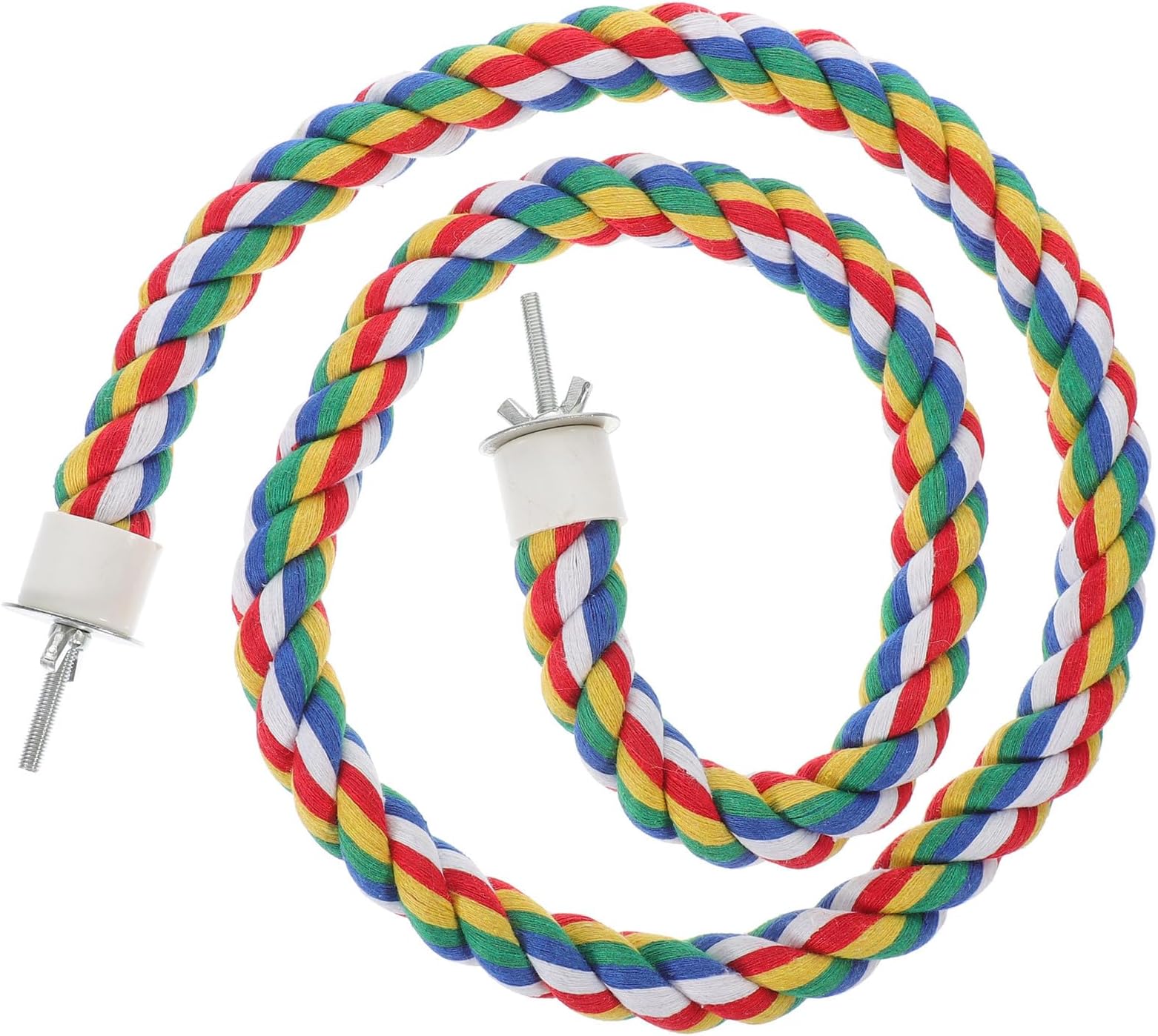 Amazon.com : iplusmile Bird Rope Perches Toys for Parrots, Birdcage ...