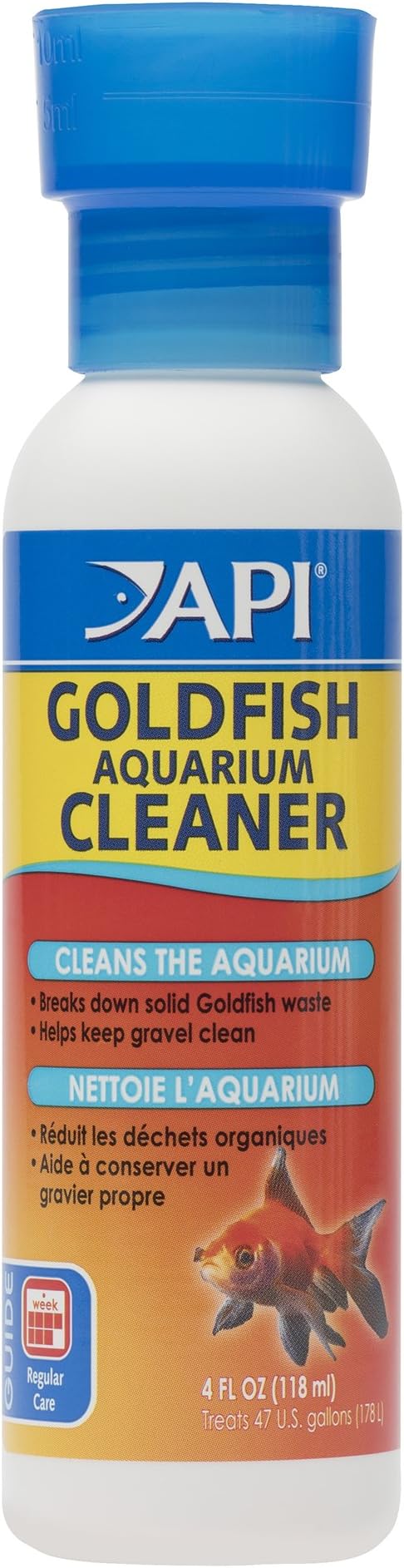 API Goldfish Aquarium Cleaner, 118 ml (Pack of 1), White : Amazon.com ...