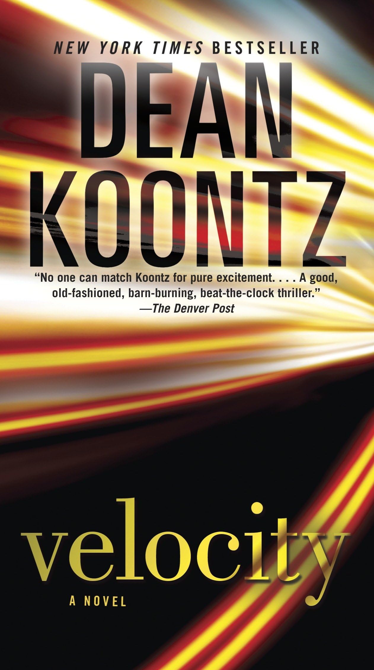 Amazon.com: Velocity: A Novel: 9780345533463: Koontz, Dean: Books