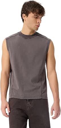 Cross-eyed Moose Men's Wild Muscle Tank with Ergonomic Suede Crop Fit ...