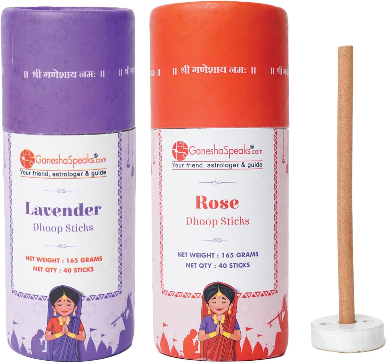 Dmoksh Rose Mogra Flavor Dhoop Sticks Combo Pack 100gm Dhup Batti in ...