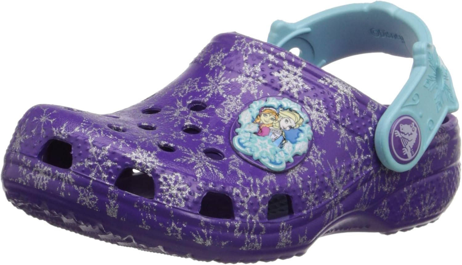 crocs Classic Frozen Clog K, Unisex Kid's Clsc Frozen Clg K, Violet ...