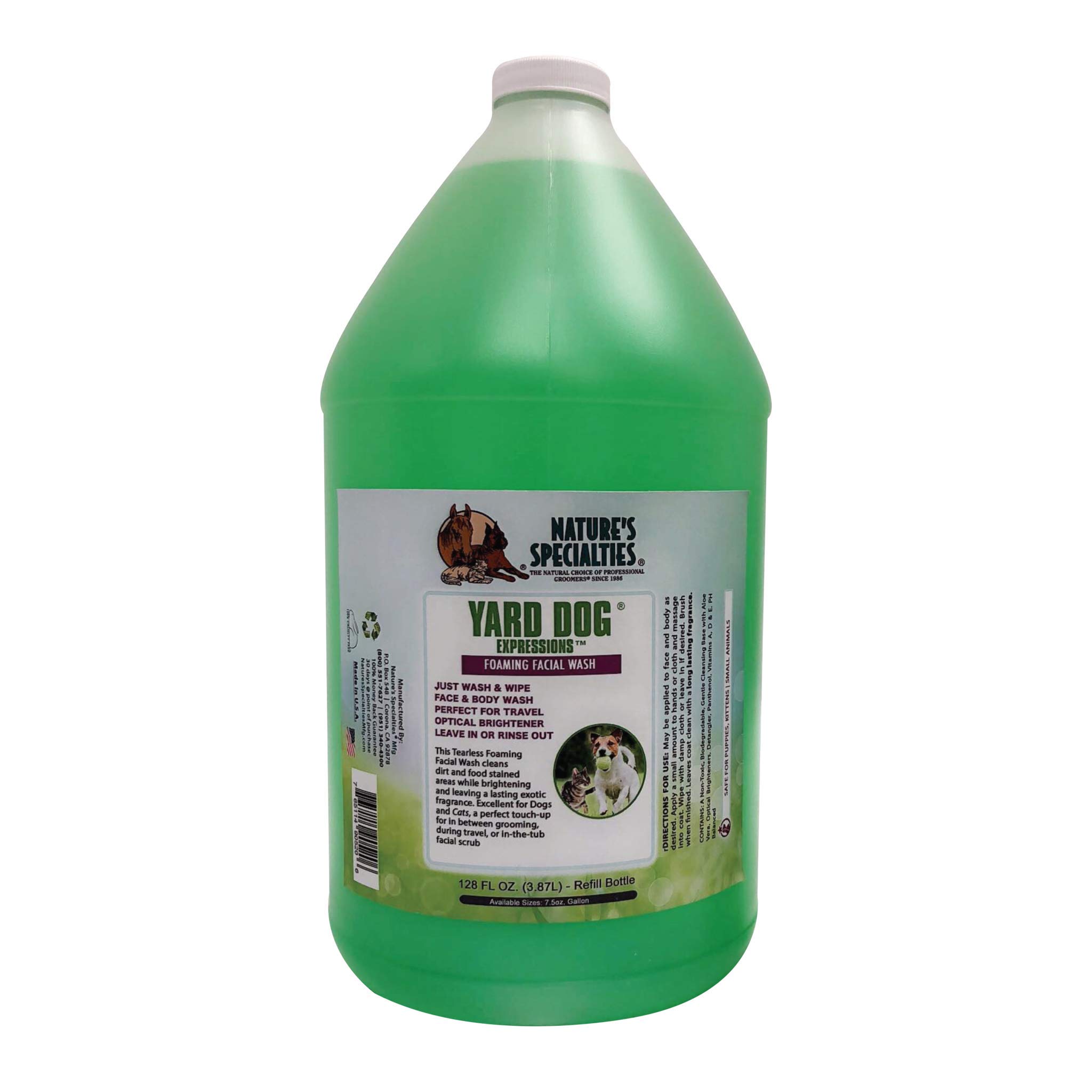 Nature's Specialties Yard Dog Waterless Foam Dog Shampoo - Dog Dry ...