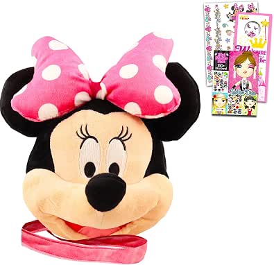 Amazon.com: Disney Minnie Mouse Crossbody Set Purse Bundle Includes 10 ...