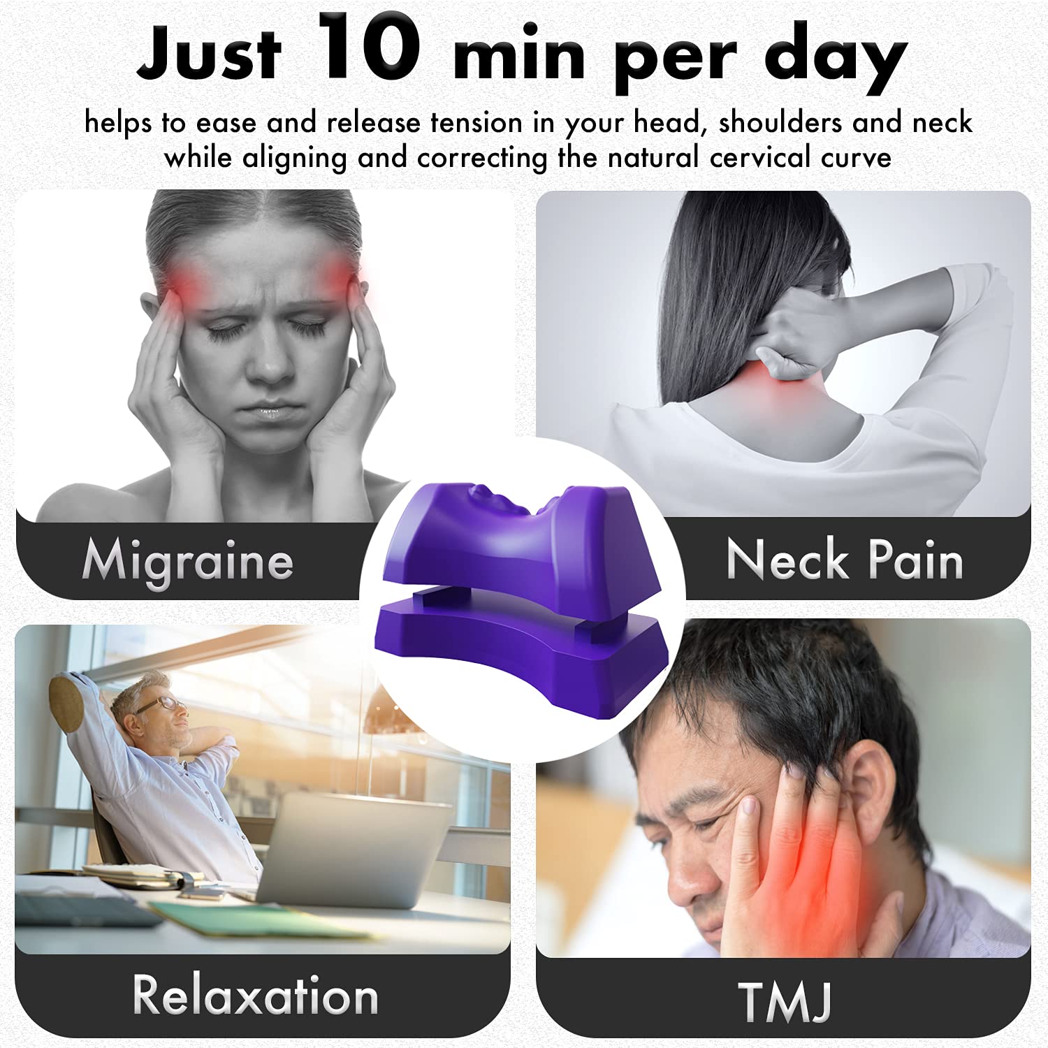 Buy Occipital Release Tool 2.0 - Cervical Traction for Neck and ...