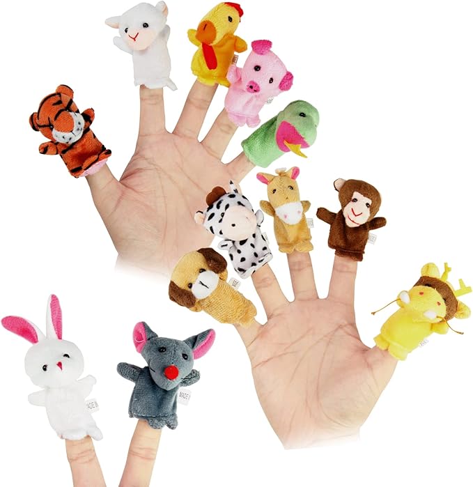 Amazon.com: Sealive Finger Puppets for Toddlers 1-3, Baby & Toddler ...
