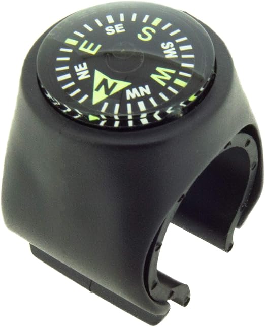 Amazon.com : Sun Company Clip-On Compass for Bikes | Handlebar Compass ...