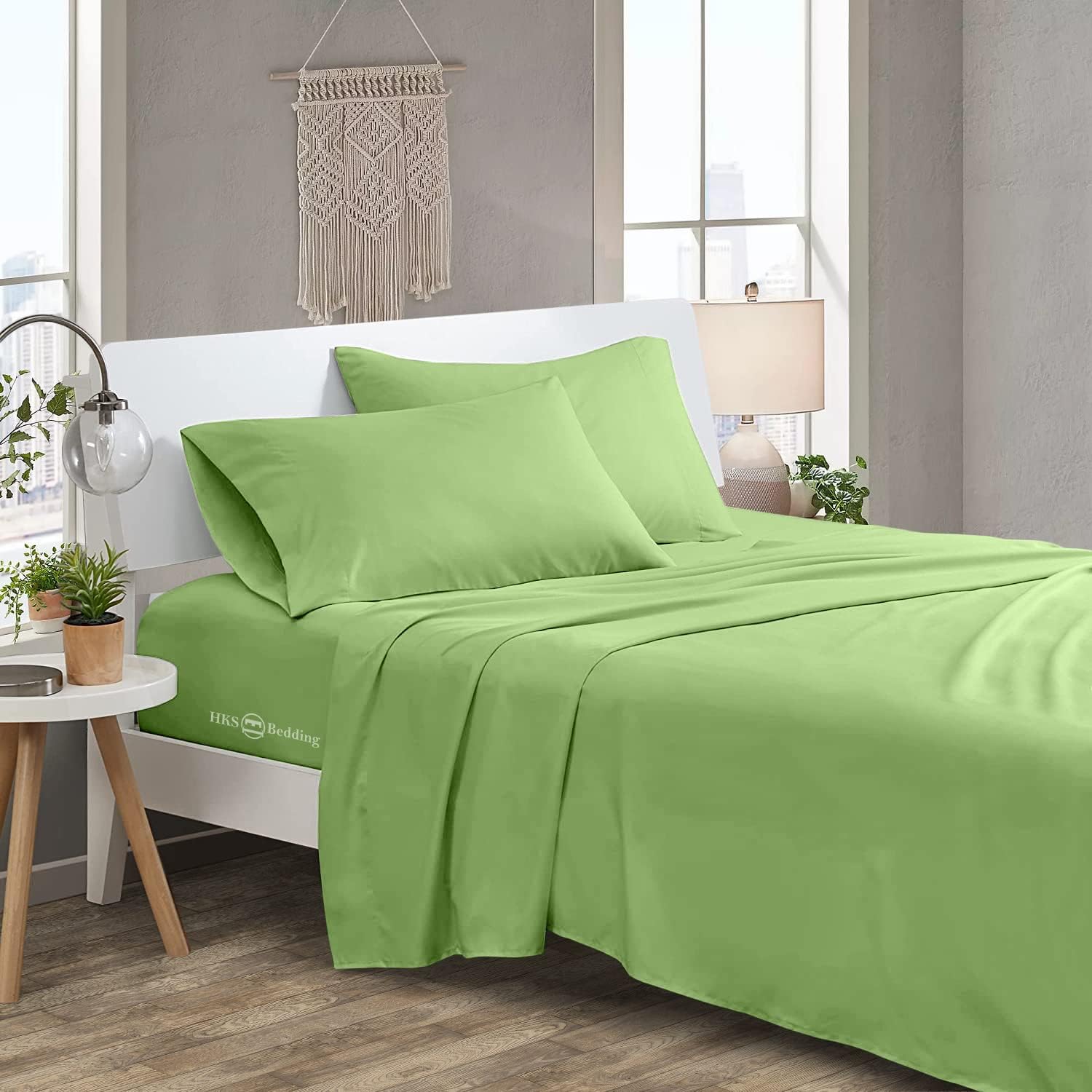 Amazon.com: Twin Sheet Set 1000 Thread Count - 4 Piece Egyptian Cotton ...