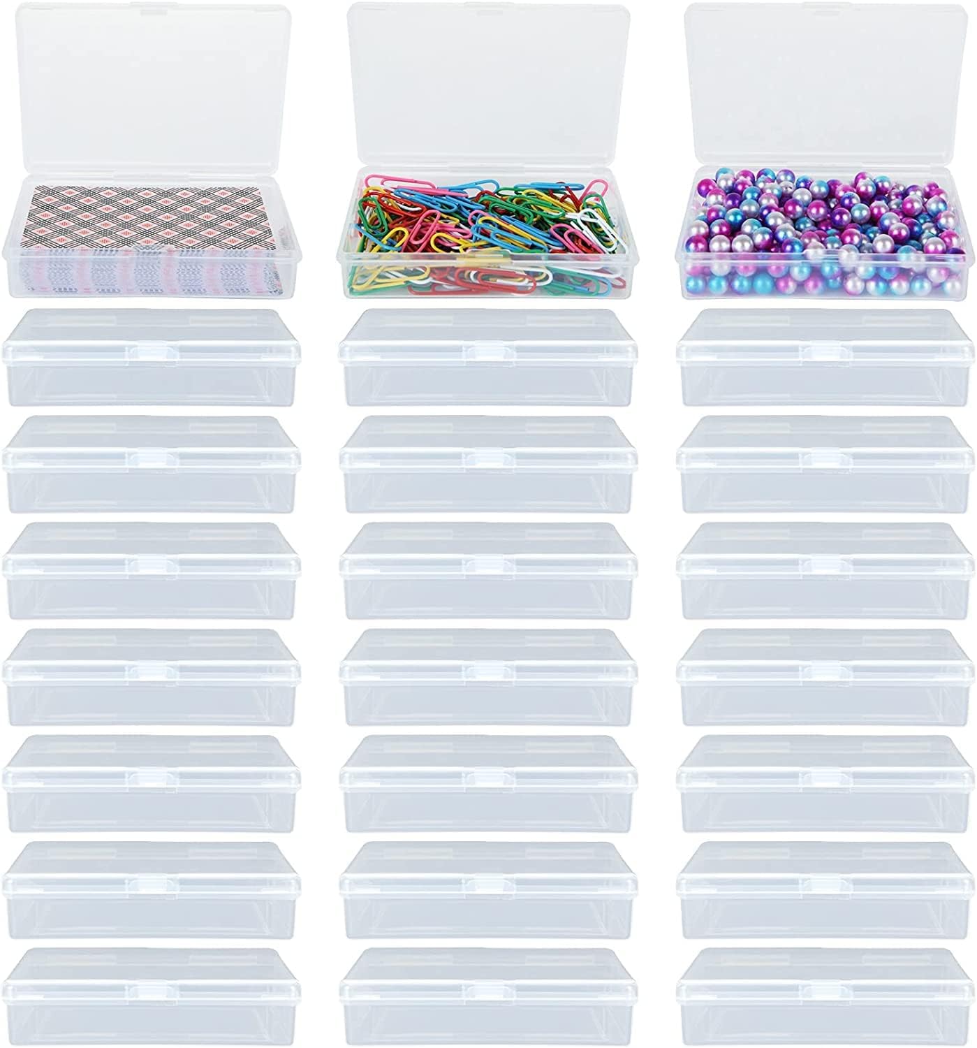 Amazon.com: APACALI 30PCS Playing Card Case Clear Plastic Gaming Game ...