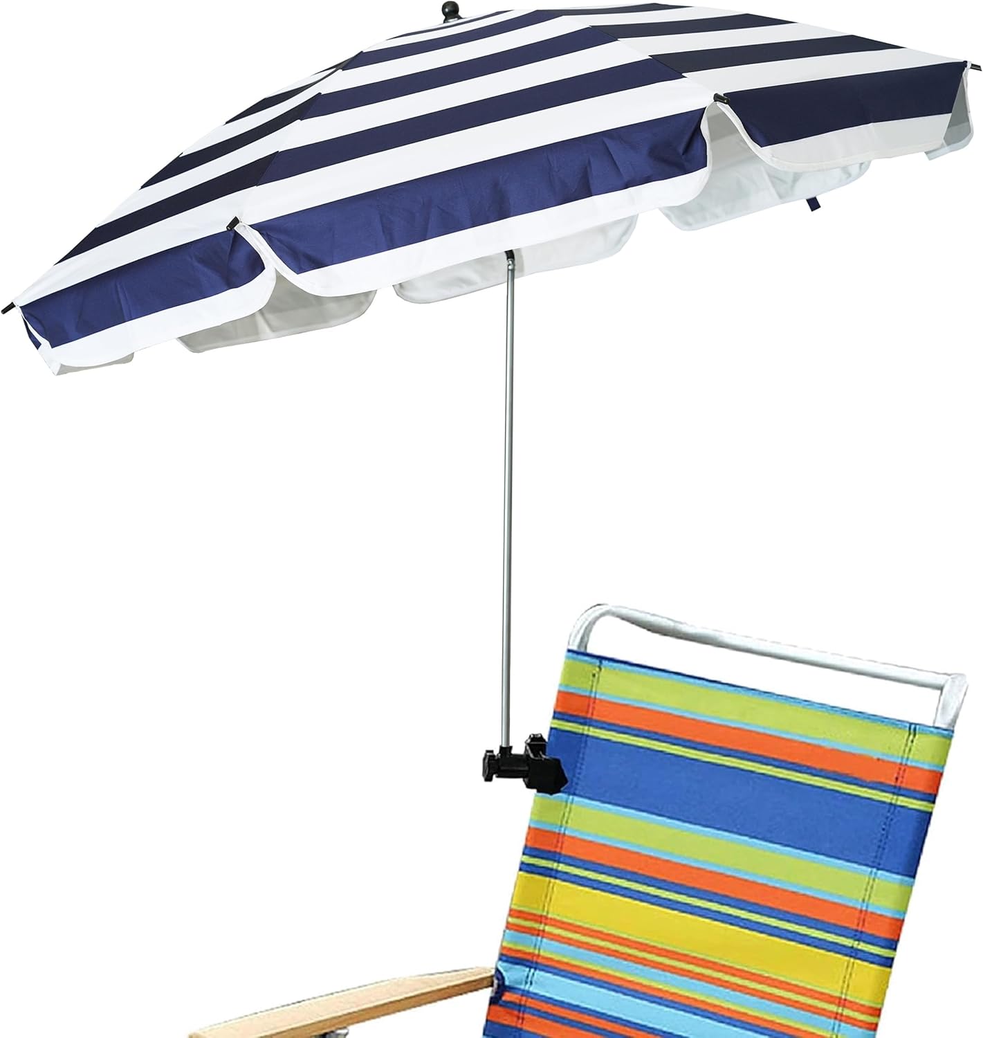 Amazon.com : AMMSUN Chair Umbrella with Universal Clamp 43 inches and ...
