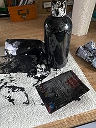 Scola 300ml Black Indian Drawing Ink Water Based Artist Pigment ...