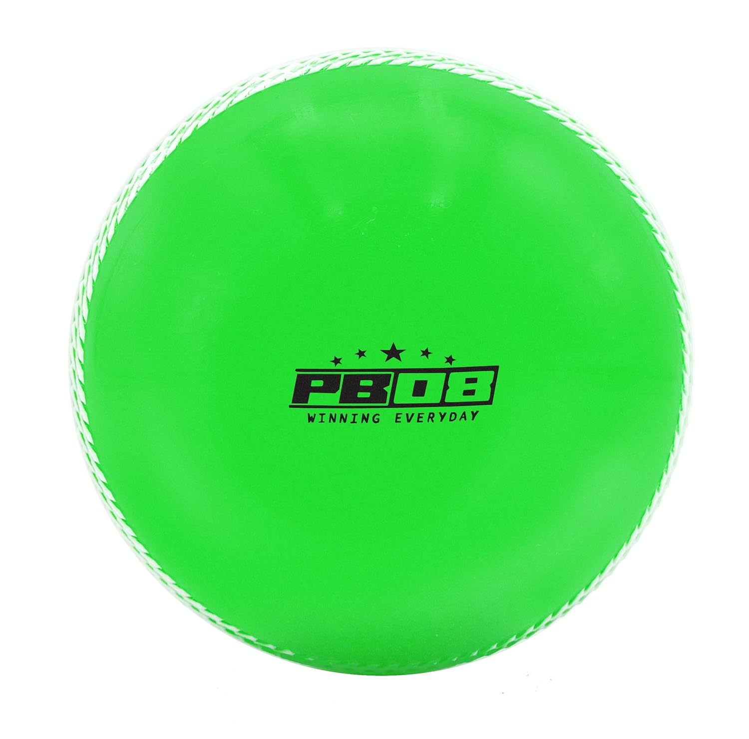 PB08 Synthetic Cricket Wind Ball Green Color Cricket Ball 110g Cricket ...