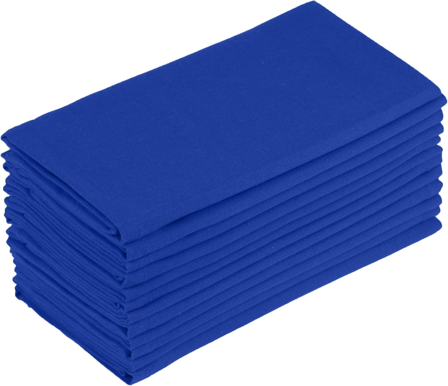 Amazon.com: Gratico Dinner Napkins Solid Cloth Napkins Set of 12 Royal ...