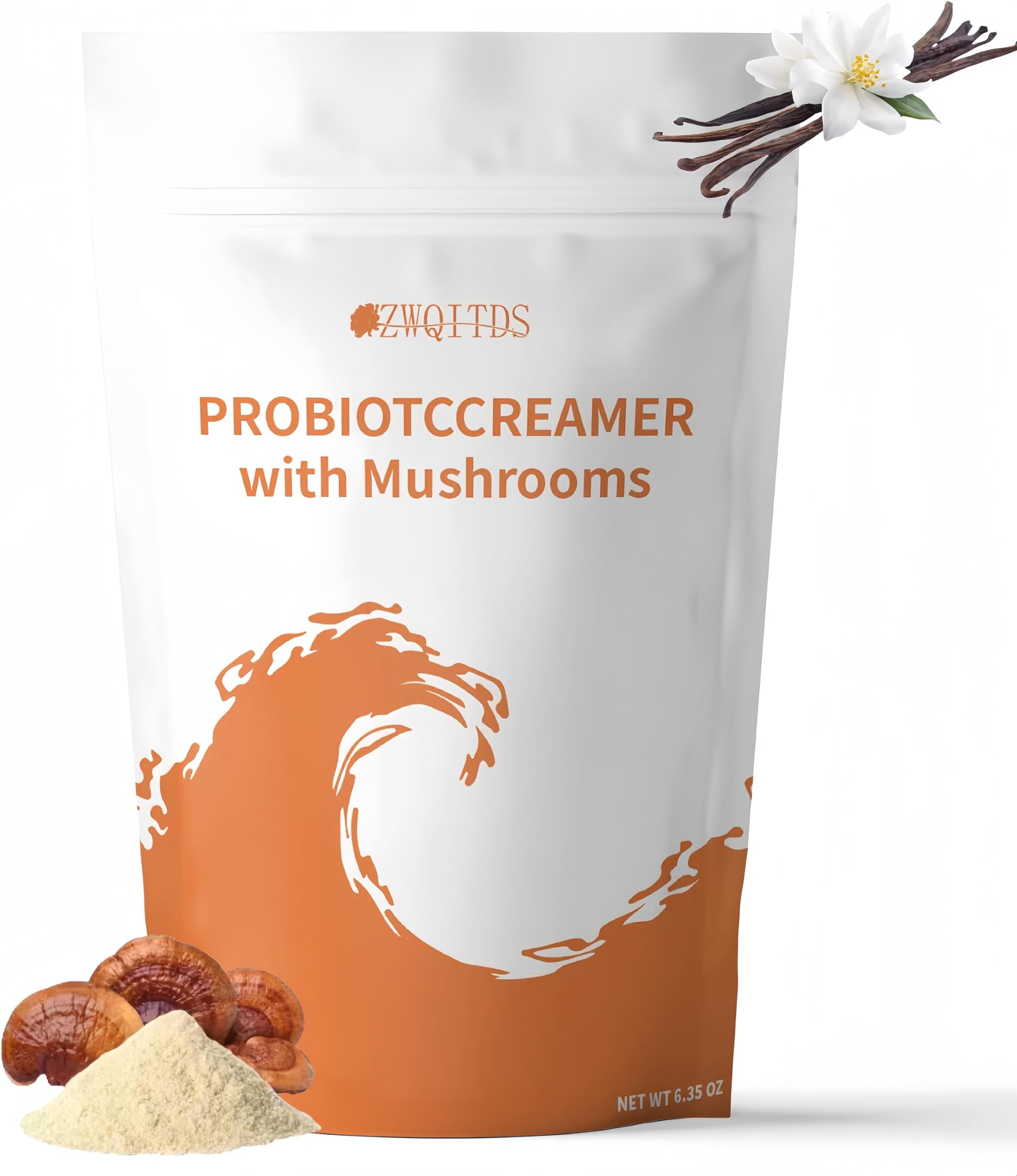 Amazon.com : Probiotic Creamer with Mushrooms & Probiotics - High in ...