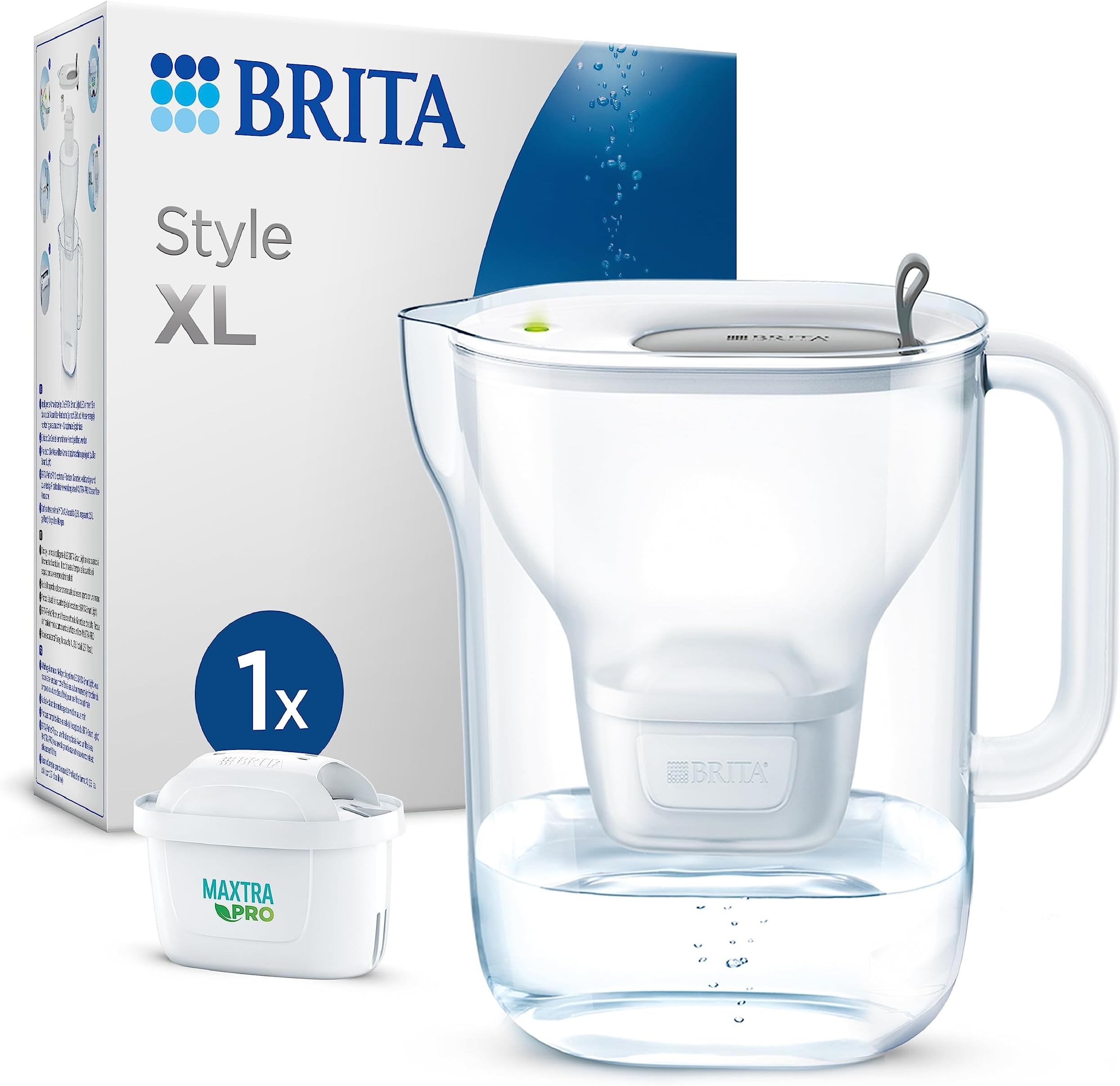 BRITA MAXTRA PRO All-in-1 Water Filter Cartridge 6 Pack & Aluna Water ...