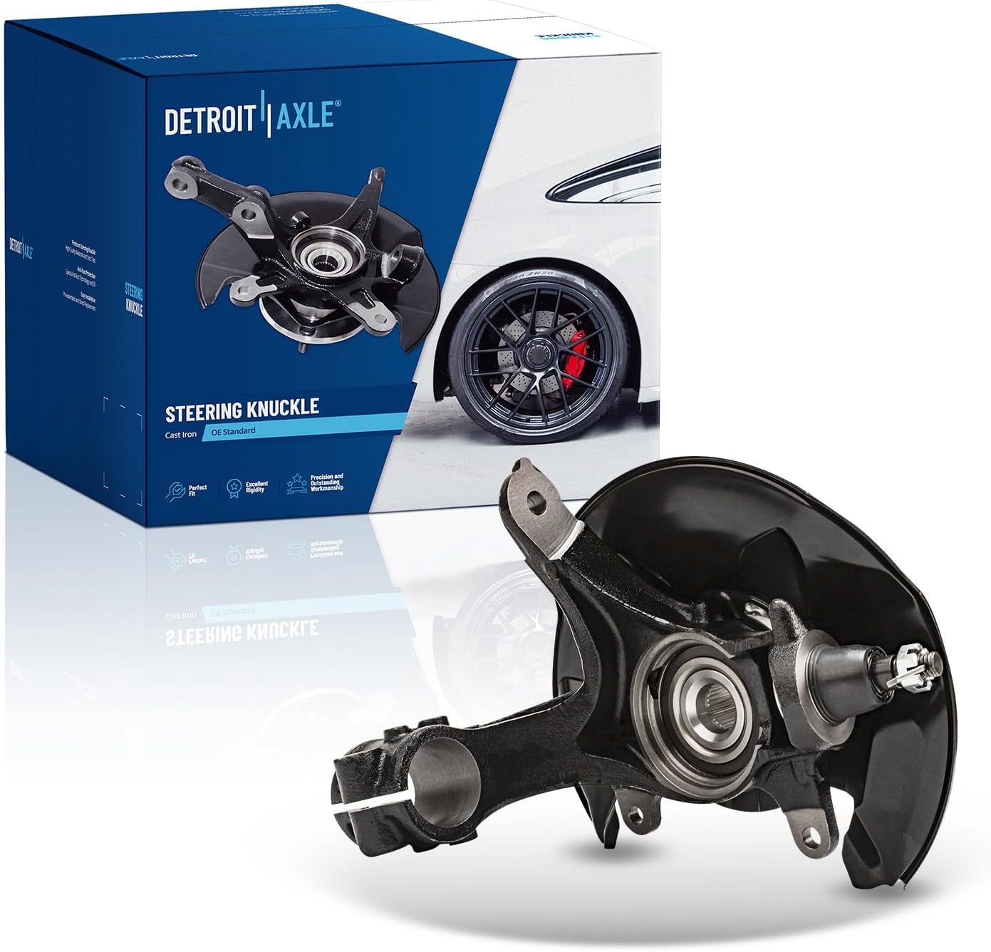 Amazon.com: Detroit Axle - Front Steering Knuckle for 2013-2016 Honda ...