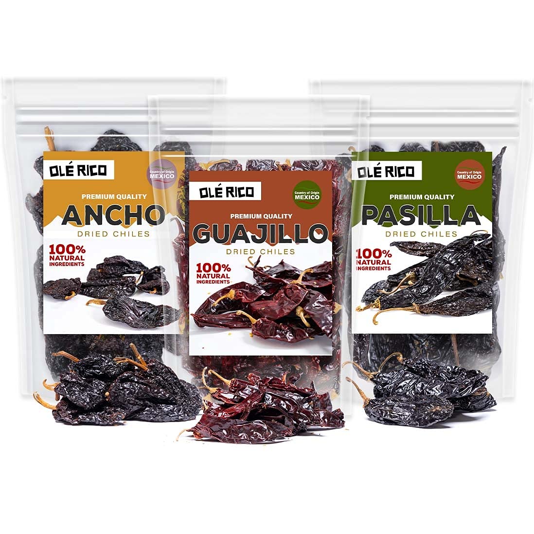 Paquete de 3 chiles secos (12...B0913KH6CY | Encarguelo.com