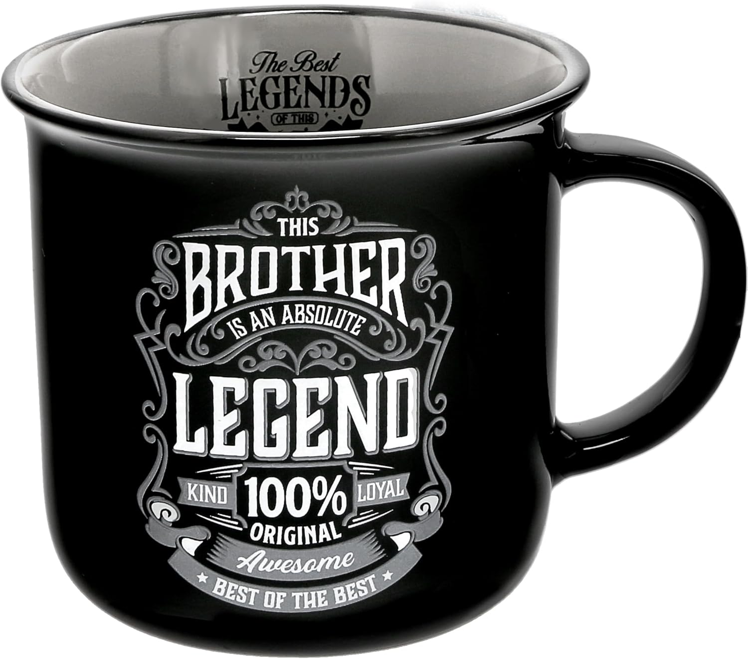 Amazon.com | Pavilion Gift Company - Brother Absolute Legend - Ceramic ...
