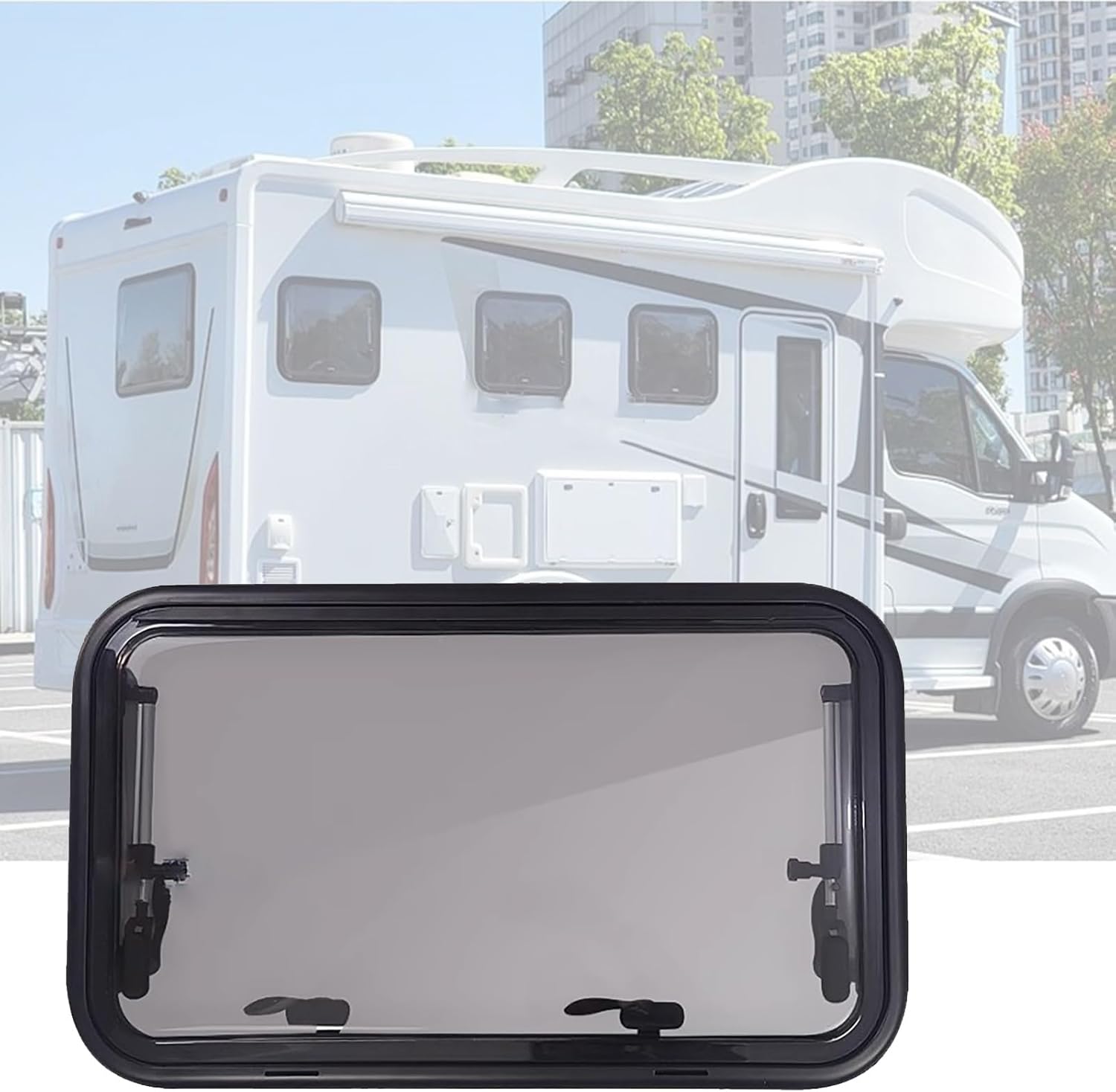 Amazon.com: Large Camper Horizontal Extrapolated Replace Window ...
